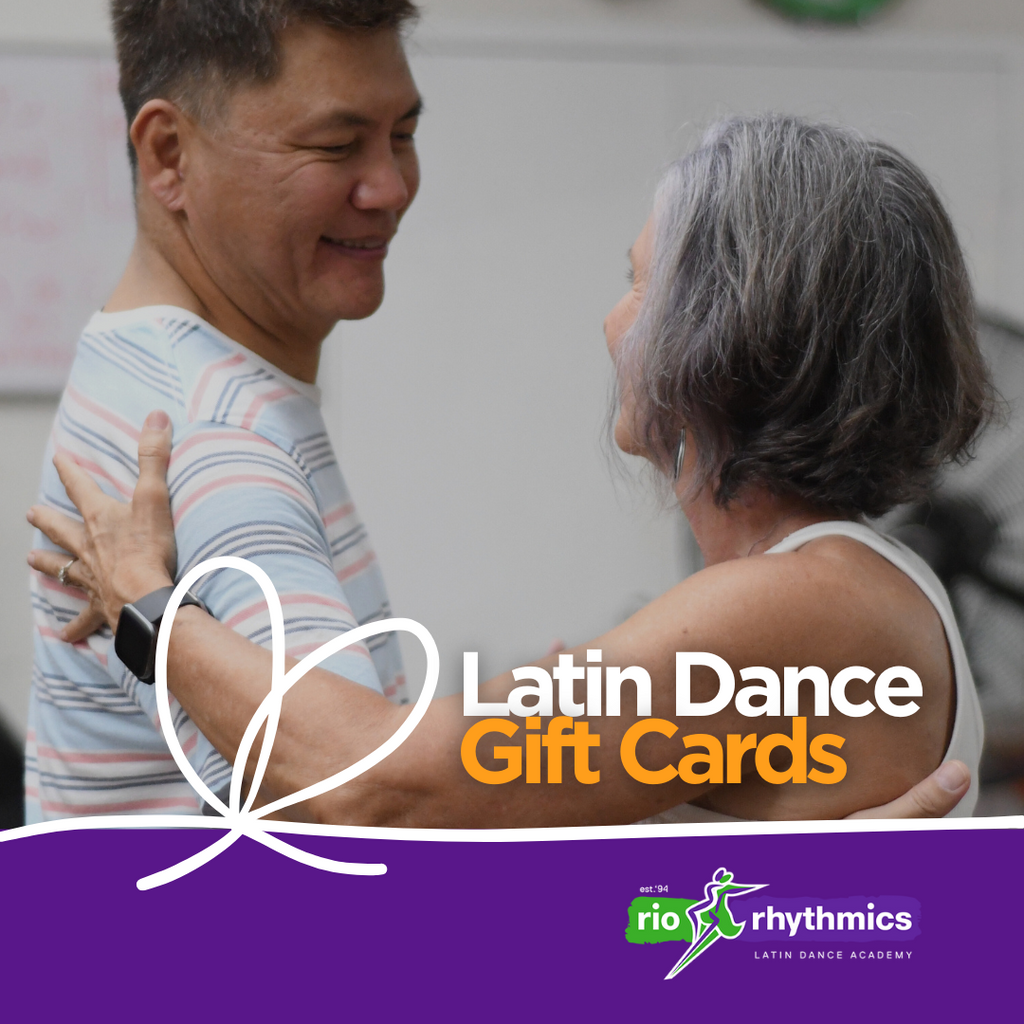 Latin Dance Gift Cards & Vouchers – Rio Rhythmics Latin Dance Academy